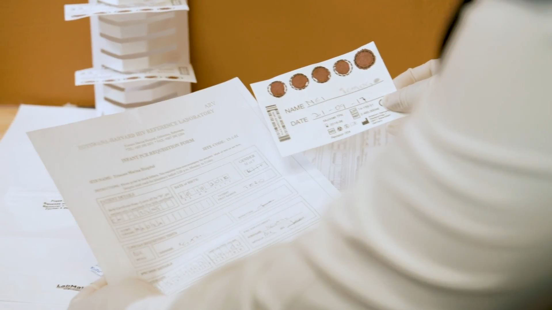 Collection of Dried Blood Spot Specimen for Viral Load Testing ...