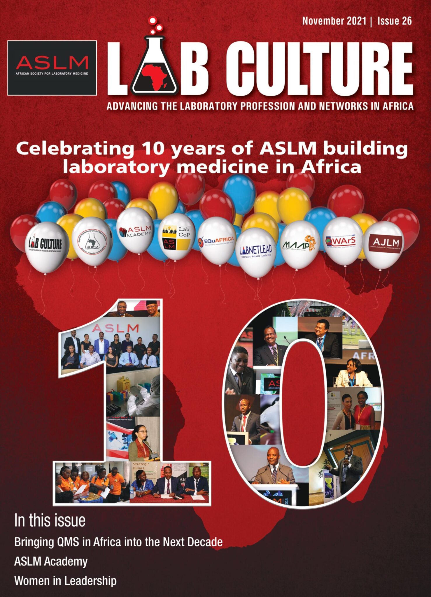 Lab Culture, Issue 26: Celebrating 10 years of ASLM building laboratory ...